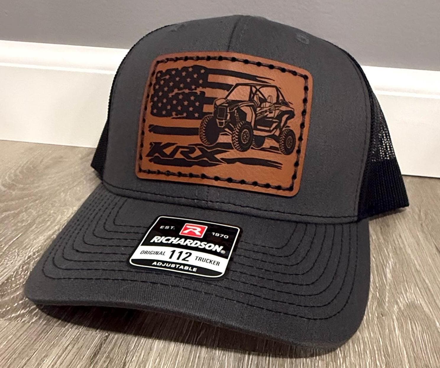 KRX 1000 SXS Hat: Leather Patch Richardson 112 Snapback - Etsy