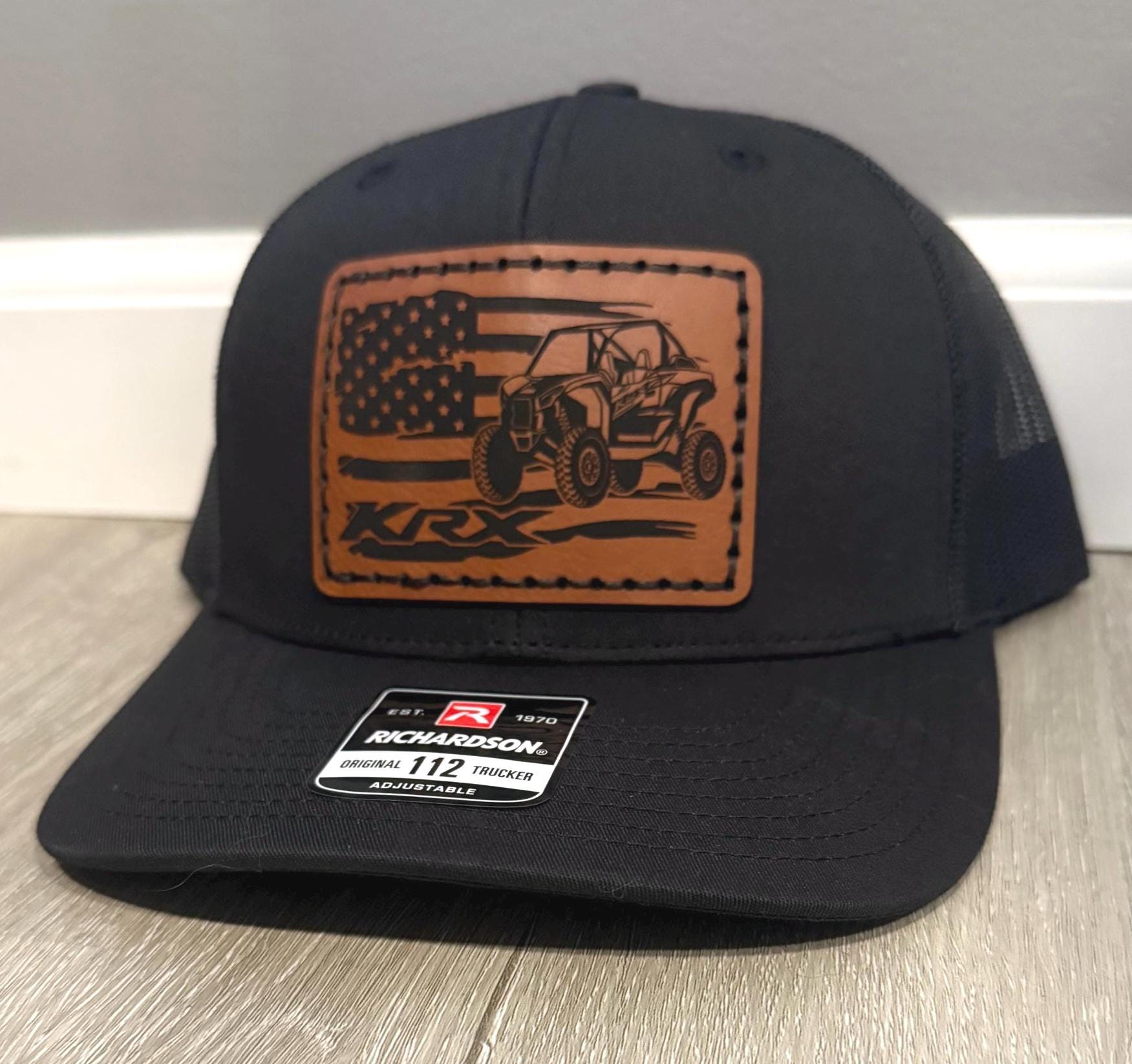 KRX 1000 SXS Hat: Leather Patch Richardson 112 Snapback - Etsy