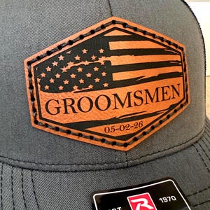 Groom Gift Hat- Best Man Gift Hat- Personalized Wedding Gift Hat ...