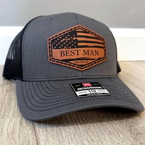 Groom Gift Hat- Best Man Gift Hat- Personalized Wedding Gift Hat ...