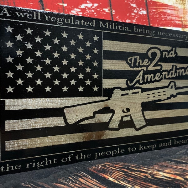 2nd Amendment Sign - Etsy