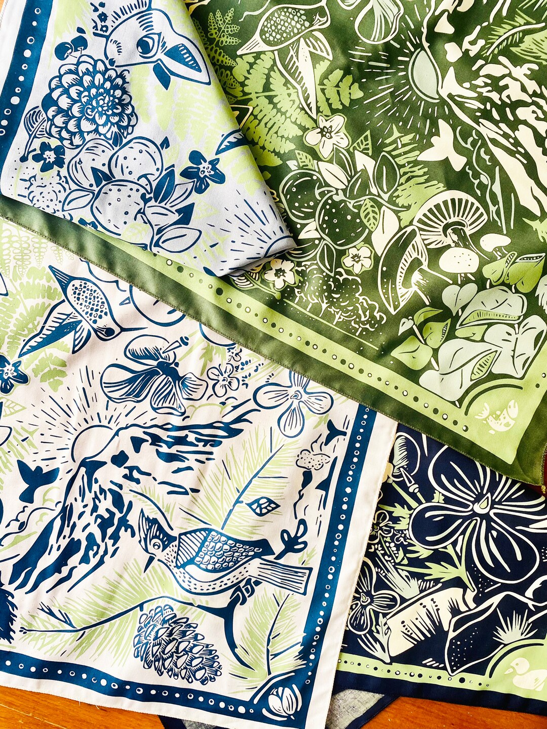 Pacific Northwest Sunrise Nature Bandana - Etsy