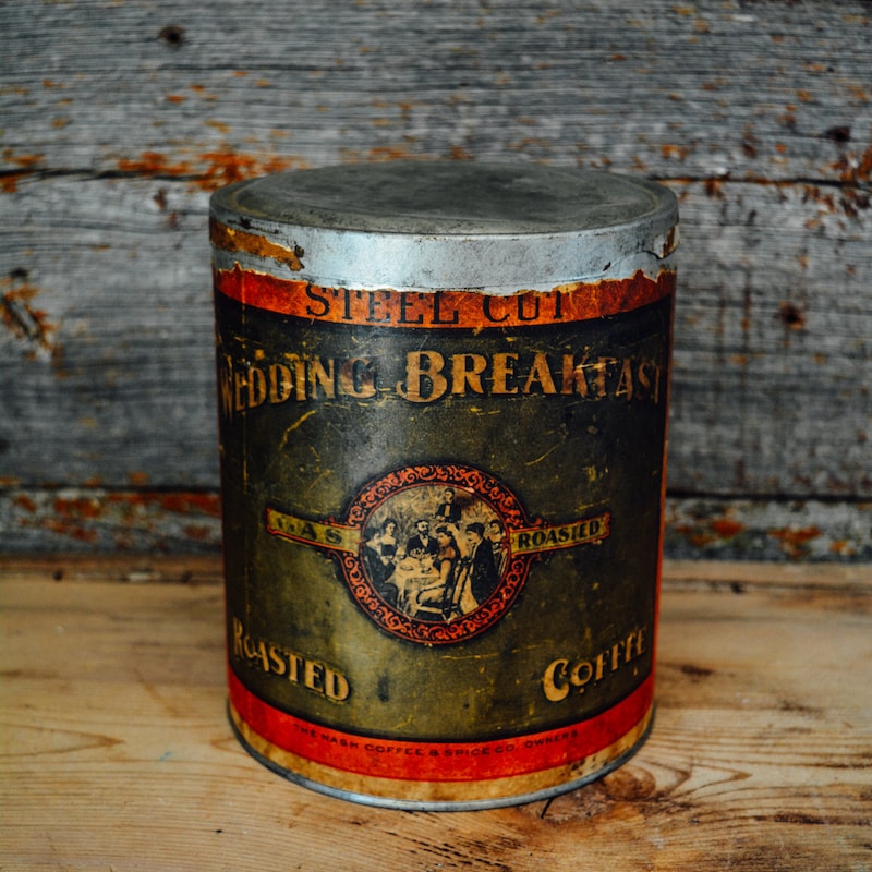 Vintage Coffee Tin - Etsy