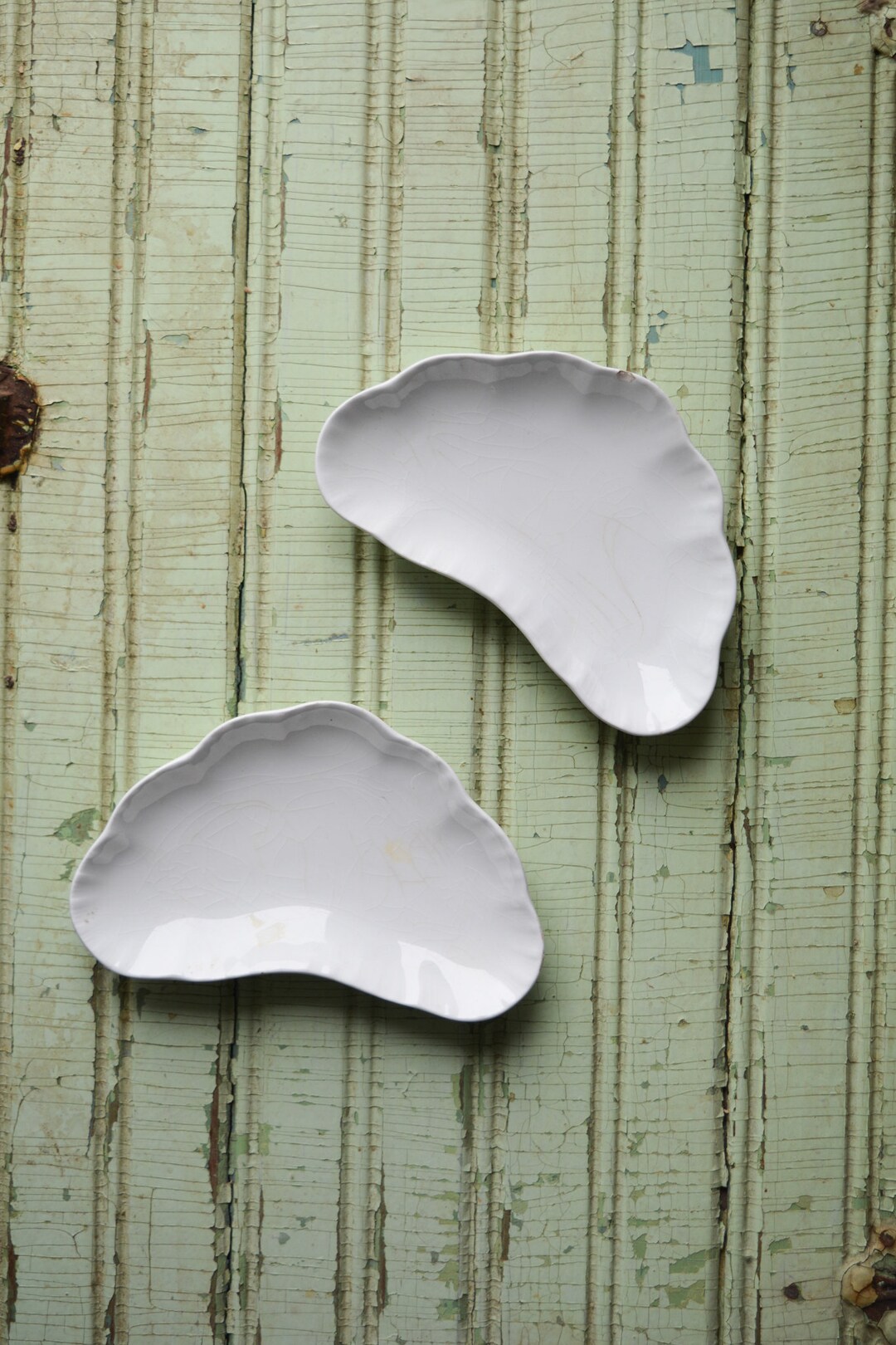 Vintage Ironstone Bone Dishes, Pair of Two, Royal Semi-porcelain ...