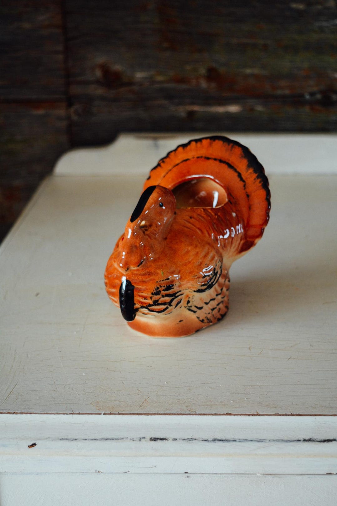 Vintage Turkey Planter, Vintage Ceramic Turkey Planter, Vintage ...