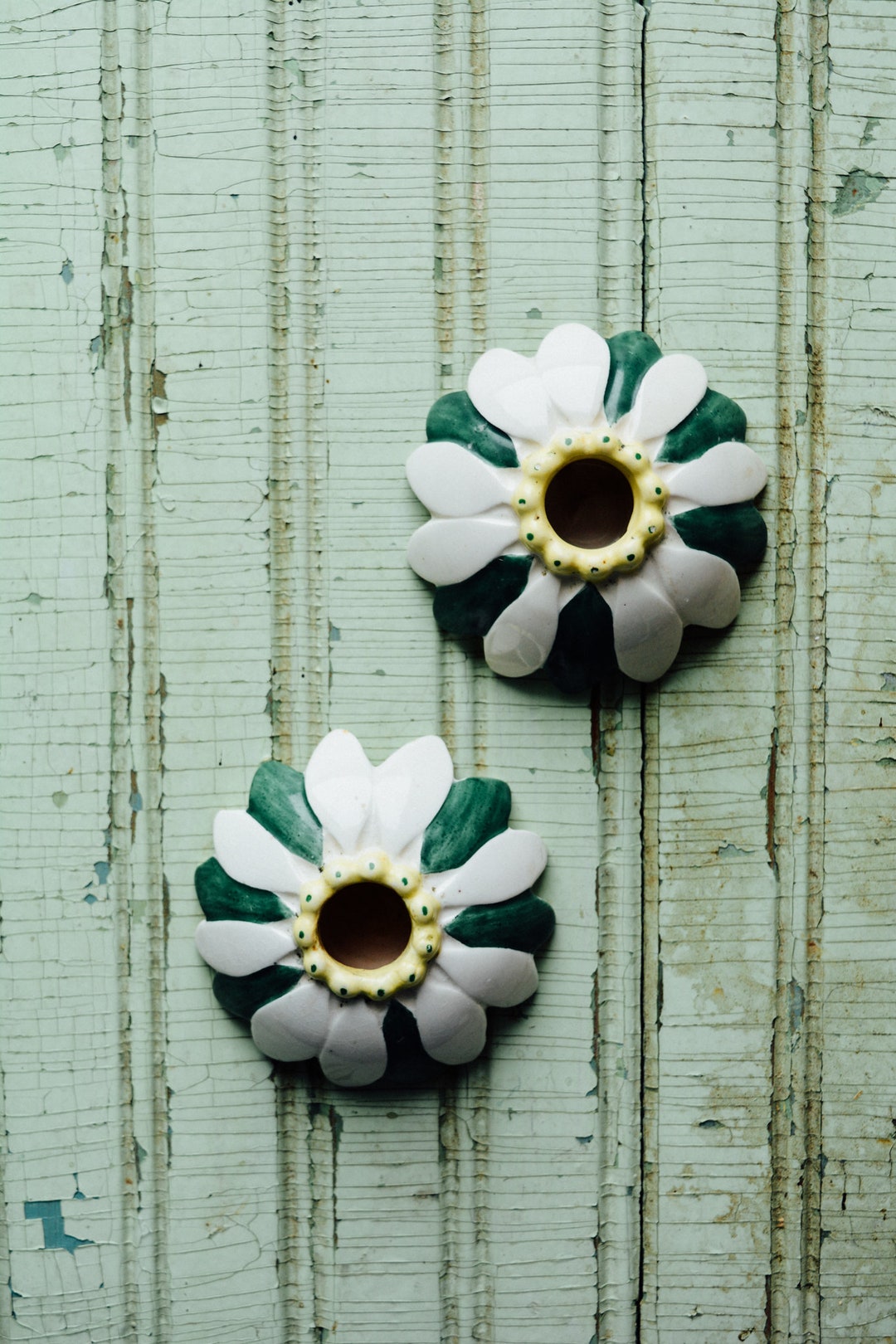 Vintage HTF Napco Spring Candle Holders, Set of 2 Napco Candle Holders ...