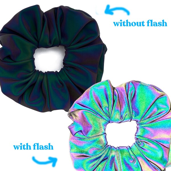 Rainbow Scrunchie - Etsy