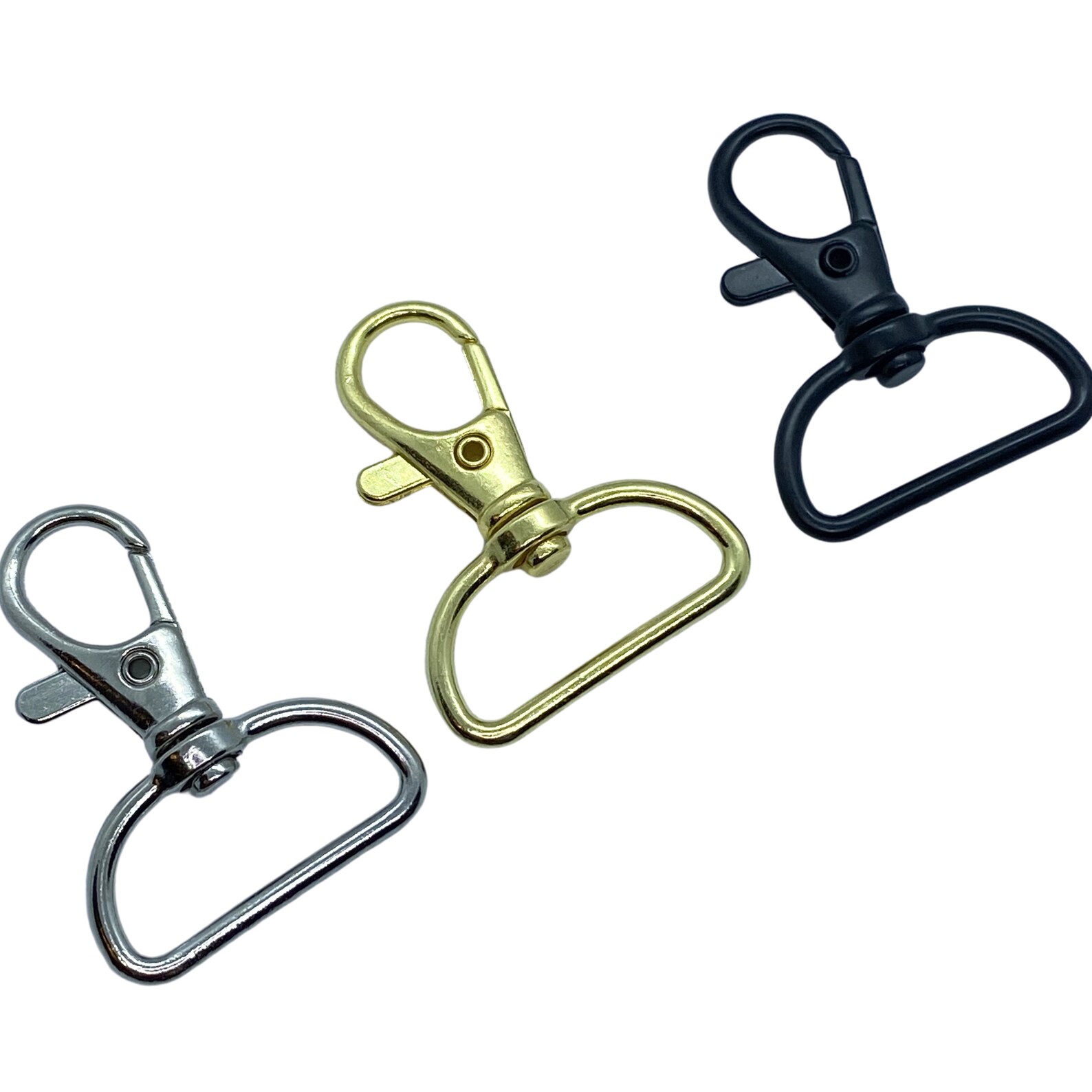 Mini Keychain Neon Fluorescent Yellow, Key Fob Wristlet, Swivel Lobster ...