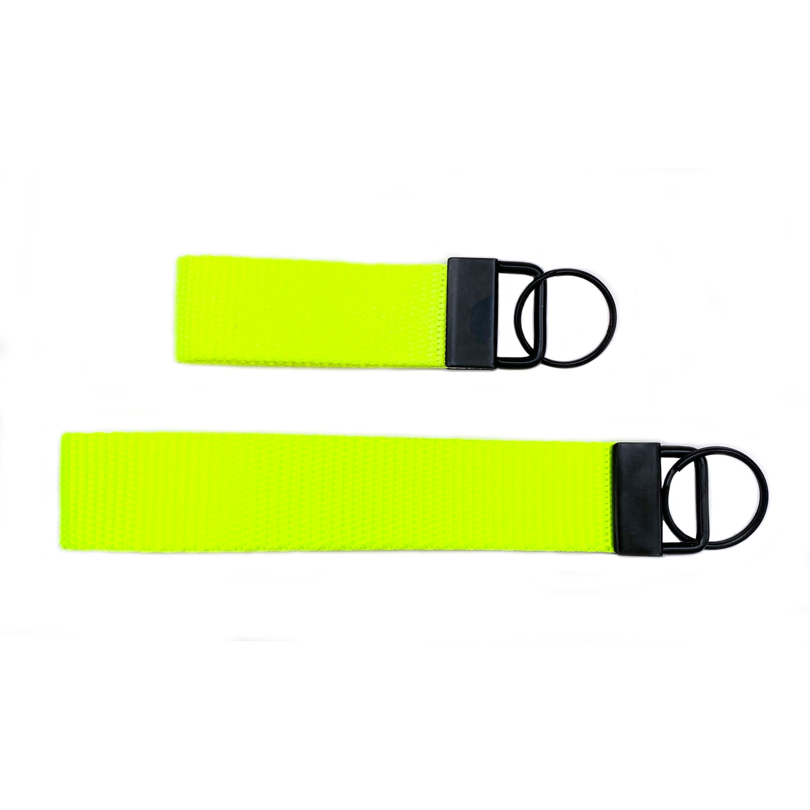 Neon Fluorescent Yellow Key Fob Wristlet 3 or - Etsy