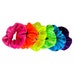 Neon Velvet Scrunchie Lime Green, Handmade Hair Scrunchie, Neon Hair ...