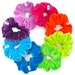 Neon Velvet Scrunchie Lime Green, Handmade Hair Scrunchie, Neon Hair ...