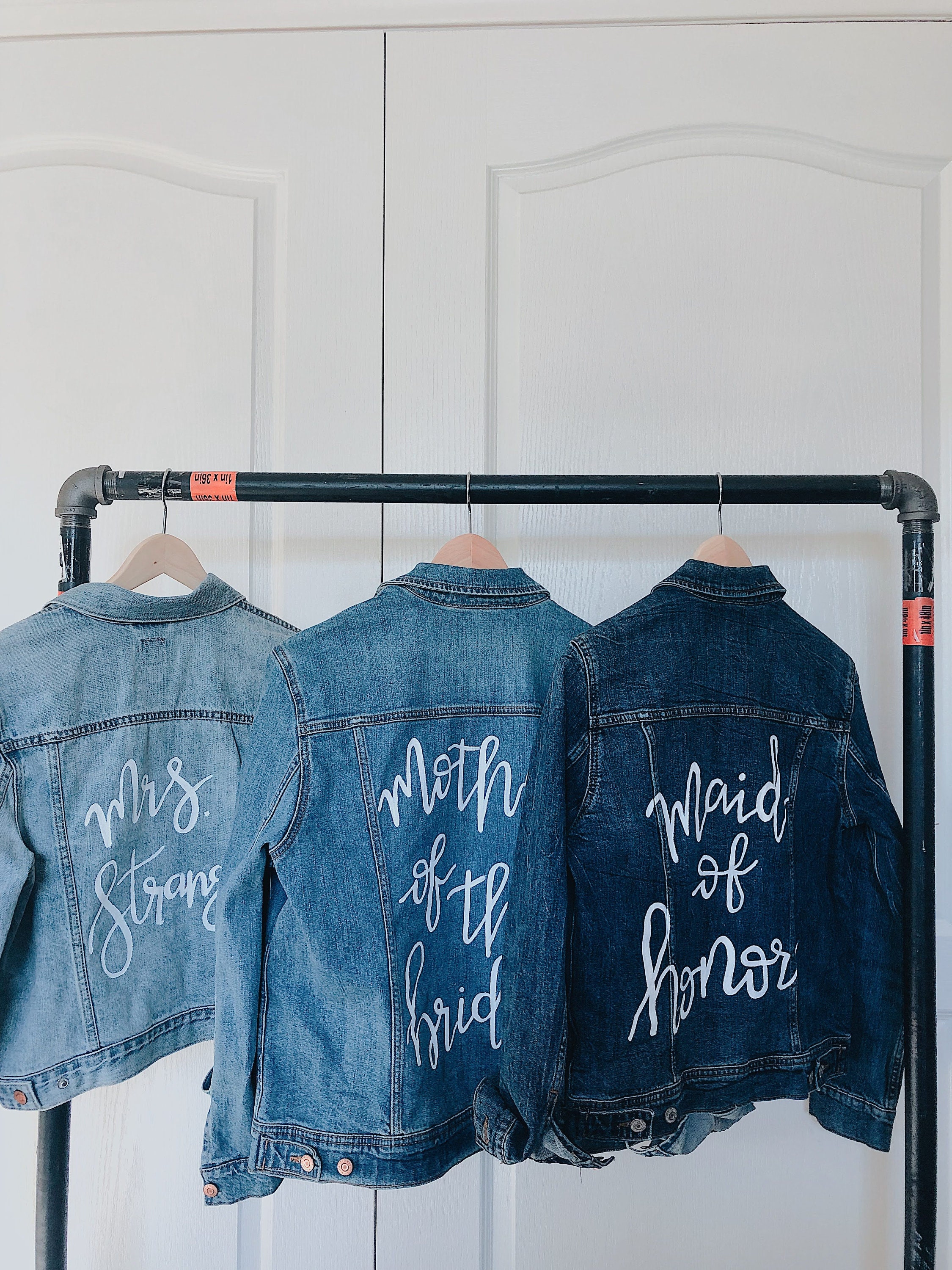 Personalized Denim Jacket - Etsy