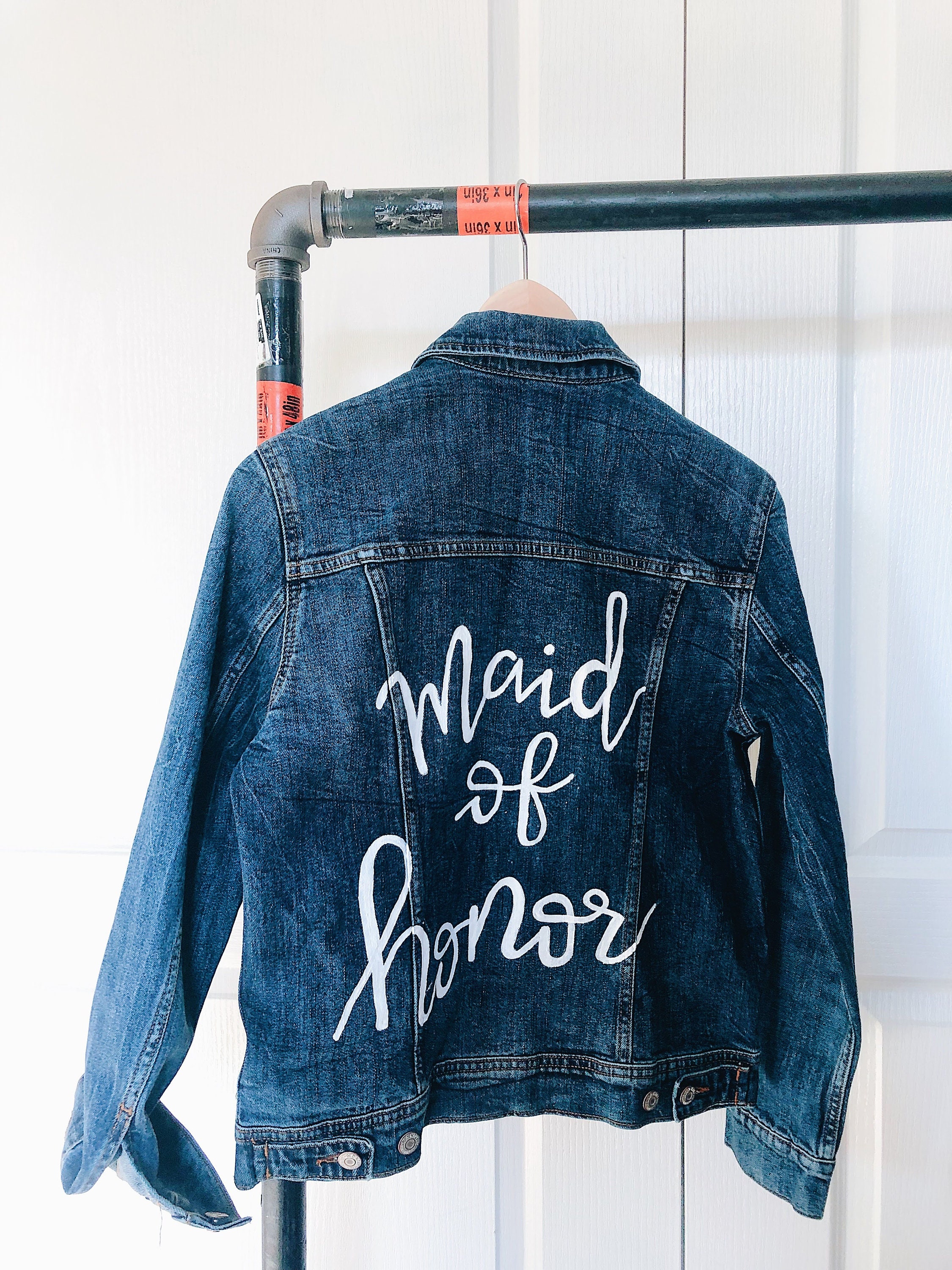 Personalized Denim Jacket - Etsy
