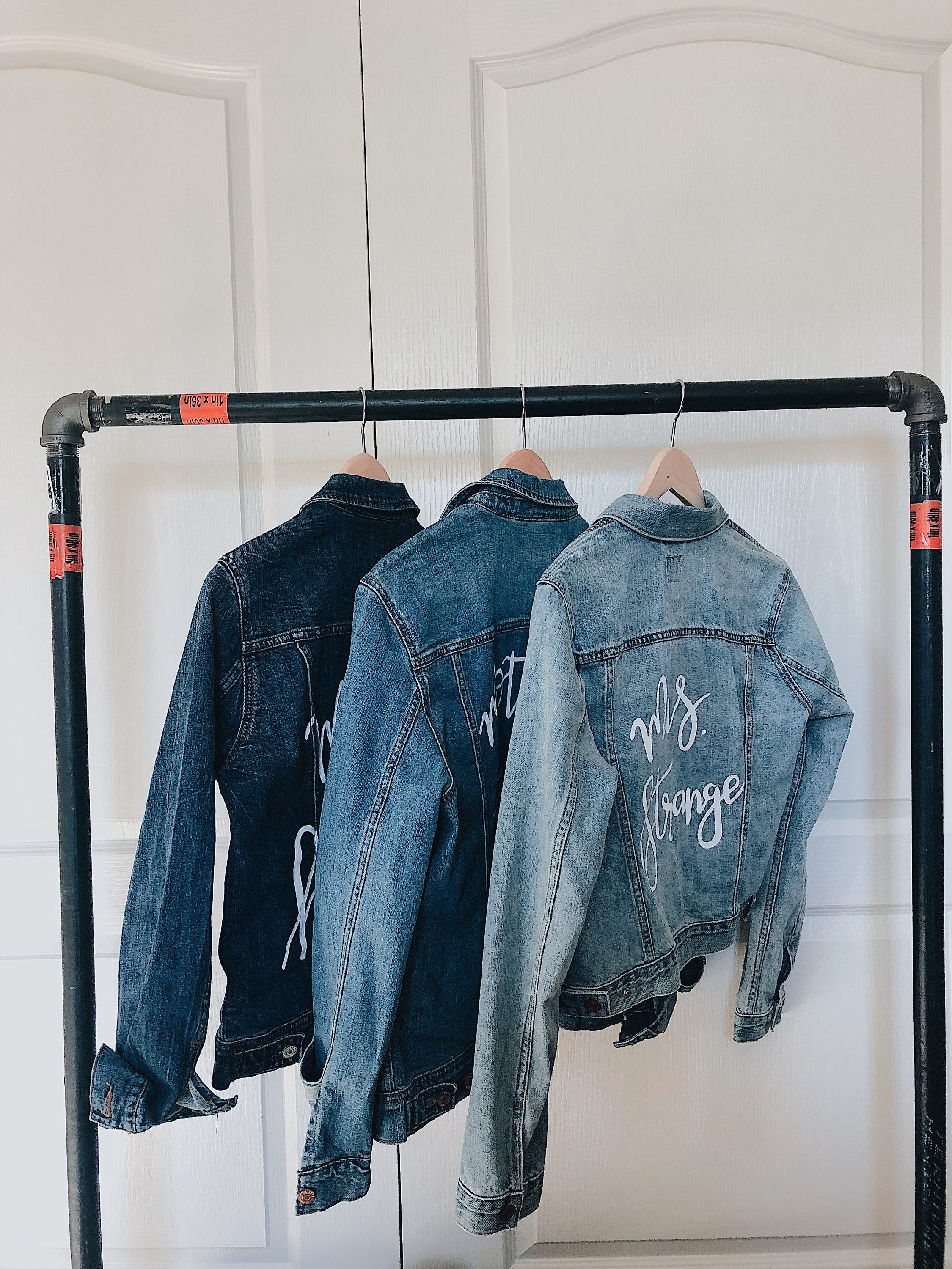 Personalized Denim Jacket - Etsy