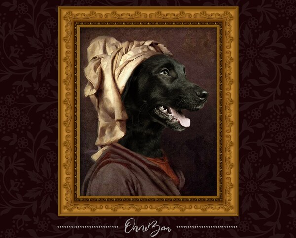 Custom Scary Pet Portrait . Custom Horror Pet Portrait . Halloween ...