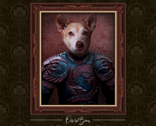 Custom Scary Pet Portrait . Custom Horror Pet Portrait . - Etsy