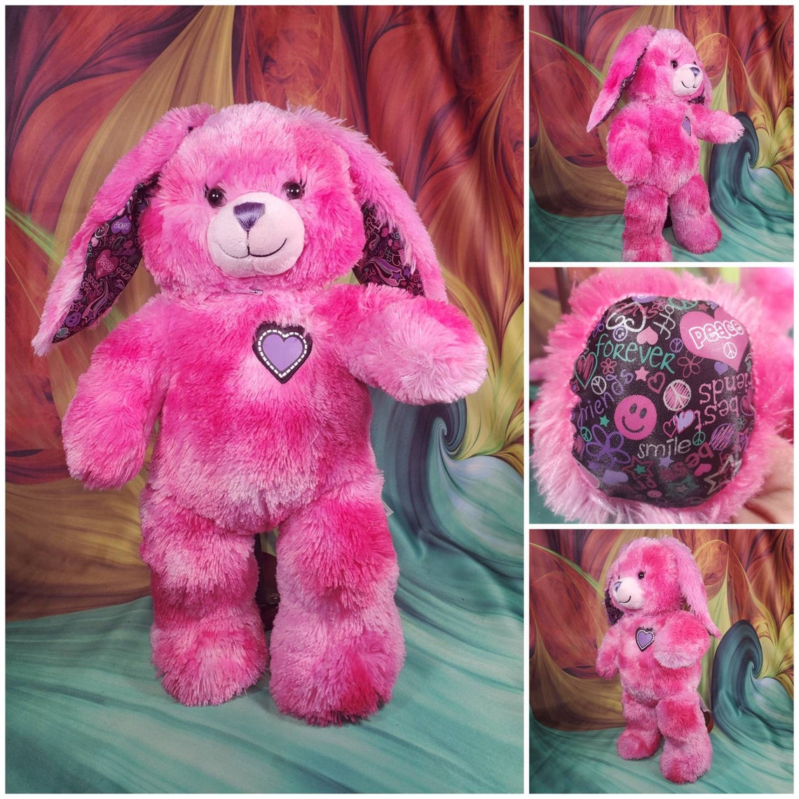 Build-a-bear BFF Best Friends Forever Heart Easter Bunny - Etsy