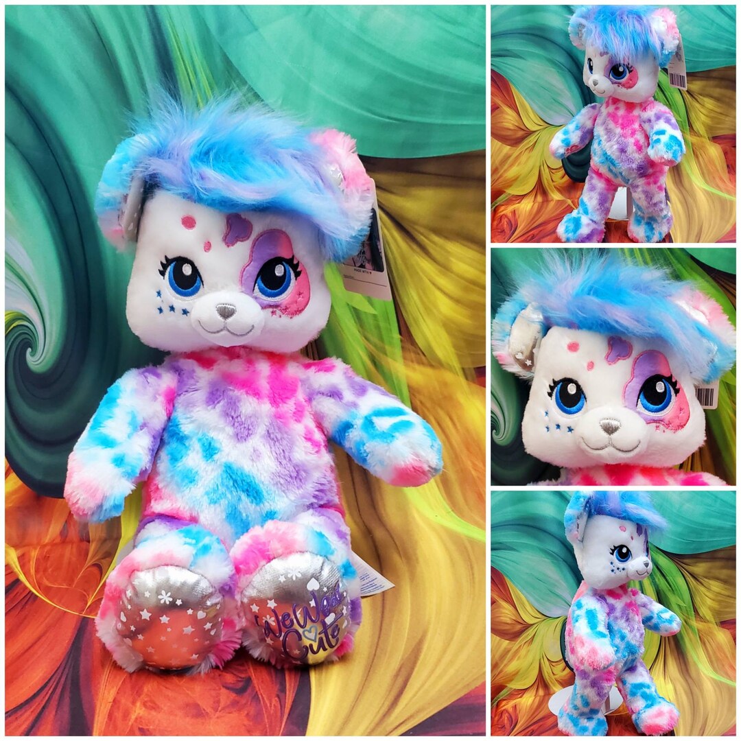 Build-a-bear We Wear Cute Emma Retro Teddy 16" Stuffed Plush Toy B76 - Etsy