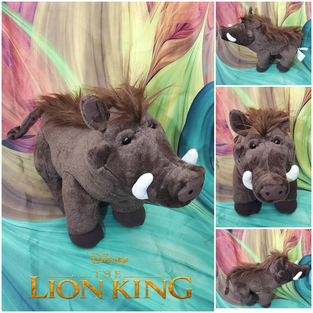 16" Build a Bear Disney the Lion King Pumbaa Pumba Pig Warthog Stuffed ...