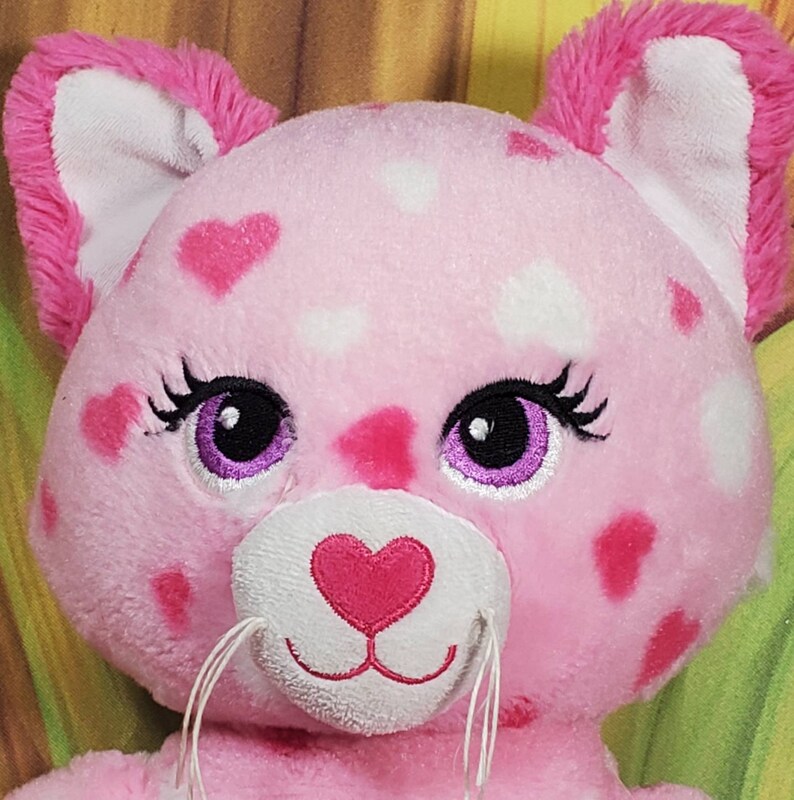 17 Build A Bear Huggable Hearts Pink Kitty Cat Plush BABW - Etsy