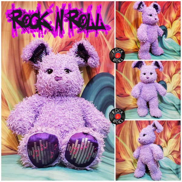 Purple Bunny Rabbit - Etsy