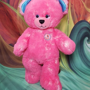 17" Build A Bear Pink Donut Sprinkles Plush Teddy Stuffed BAB Toy. B99 ...