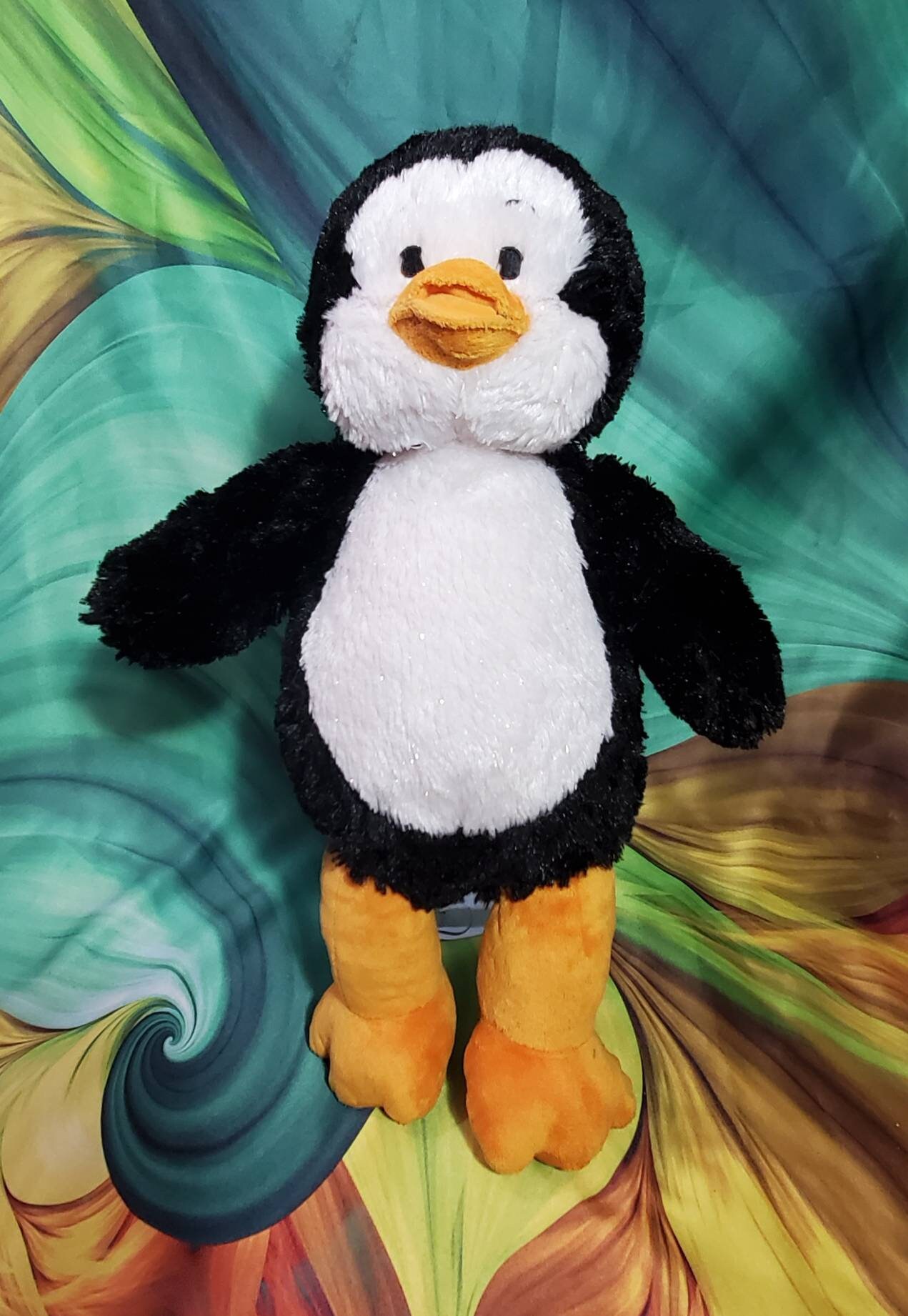 Build A Bear Black & White Sparkling Baby Duck Bird Penguin - Etsy