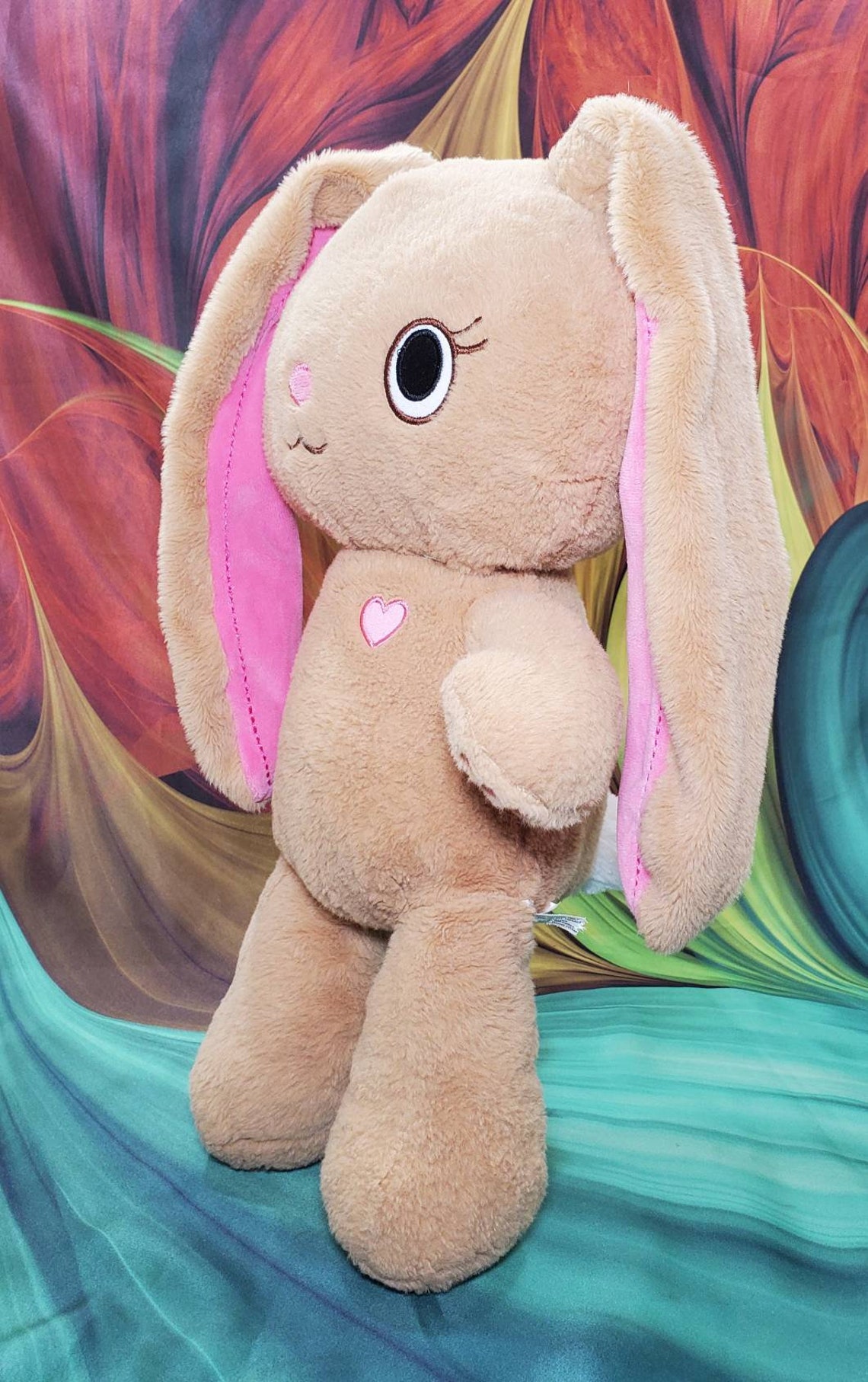 Build A Bear Kabu Pawlette Plush 17 Brown Bunny Rabbit | Etsy