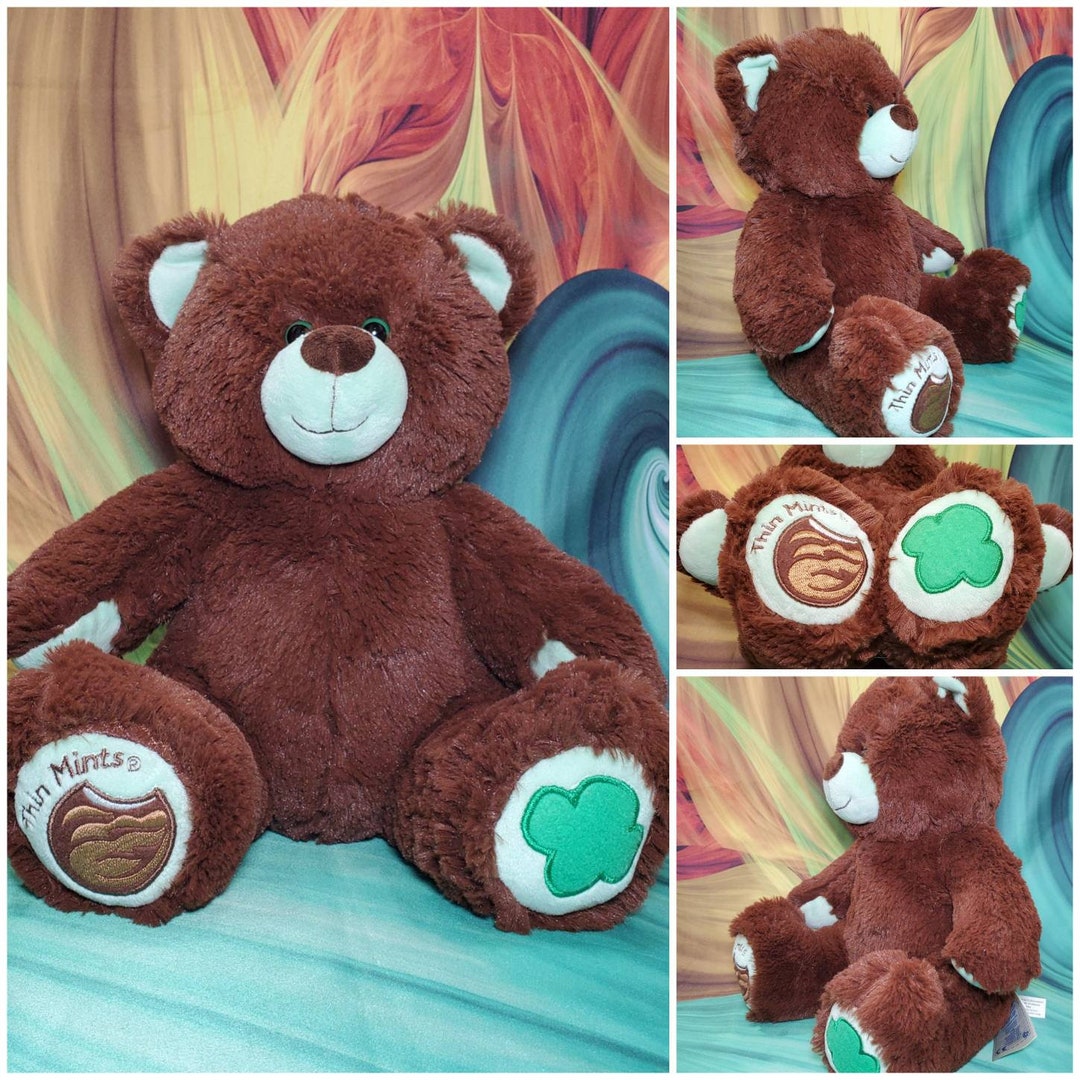 15" Build-a-bear Girl Scouts Plush Thin Mints Teddy Bear Stuffed Toy BABW. B119 - Etsy
