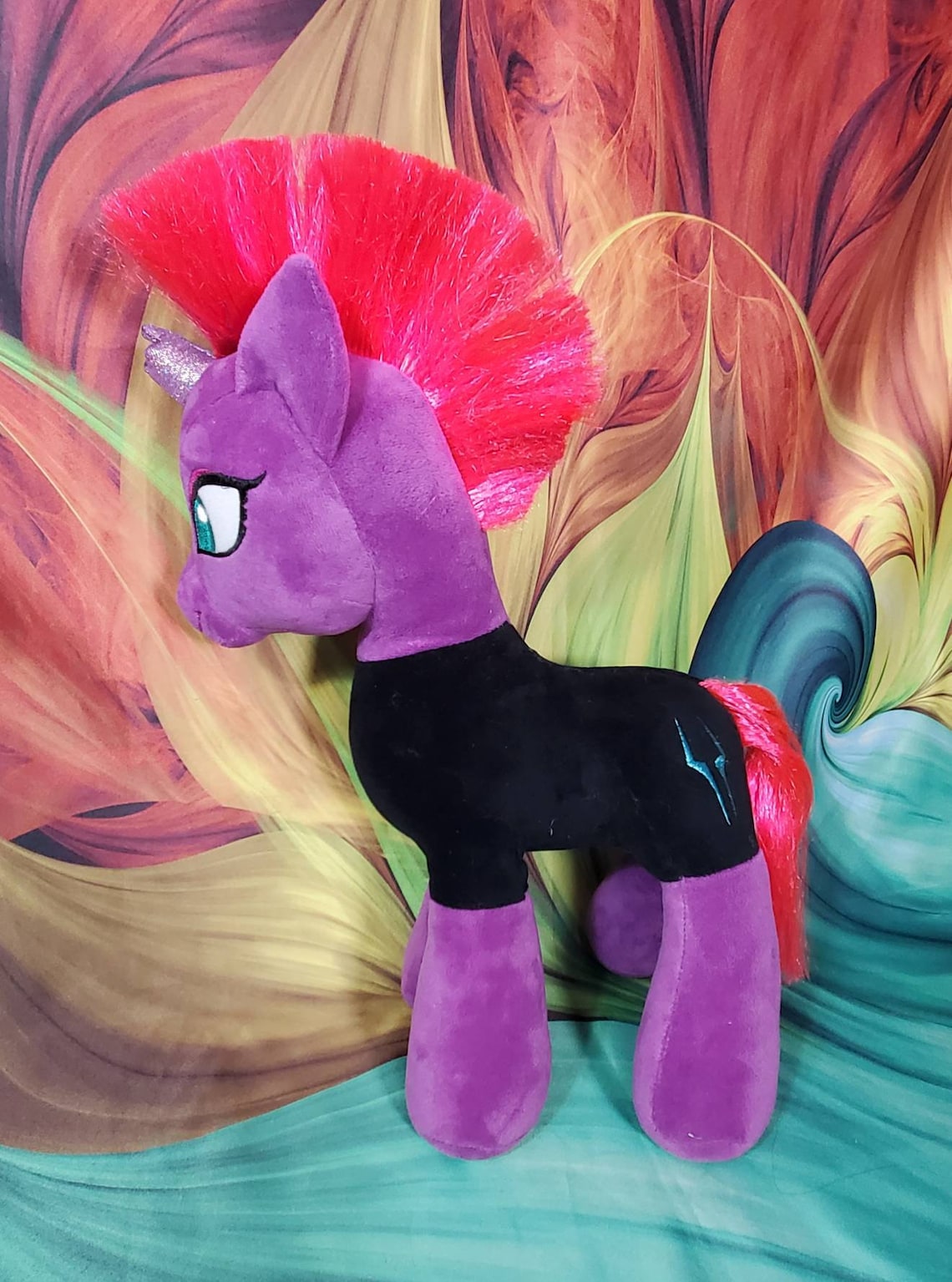 Build A Bear My Little Pony Tempest Shadow Plush Purple Villan | Etsy