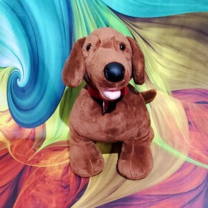 Build a Bear Dachshund Weiner Dog Stuffed Puppy Plush Brown 18" Datsun ...