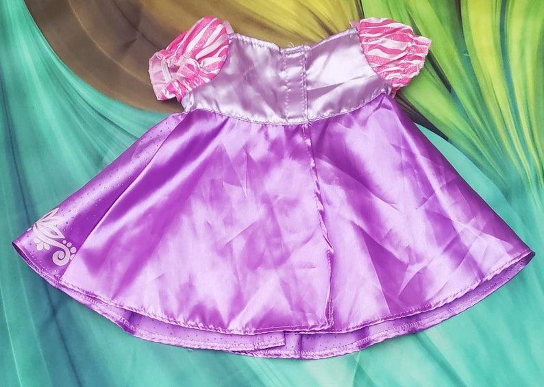 Build A Bear Disney Princess Rapunzel Tangled Purple Gown - Etsy