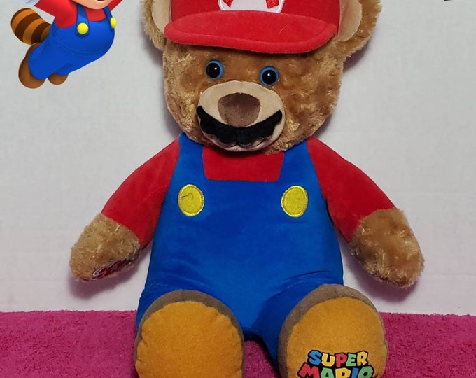 18 Build A Bear Super Mario Plush BABW Nintendo Workshop - Etsy