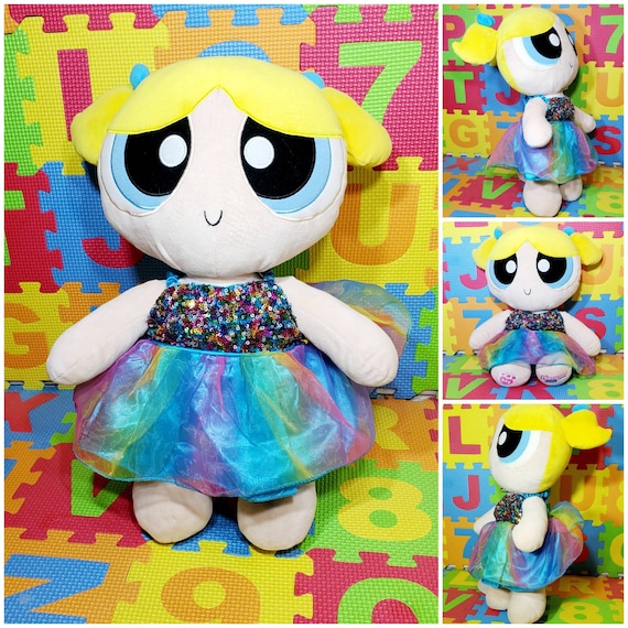 Build-a-bear Powerpuff Girls Bubbles Jumbo 17 Blonde - Etsy