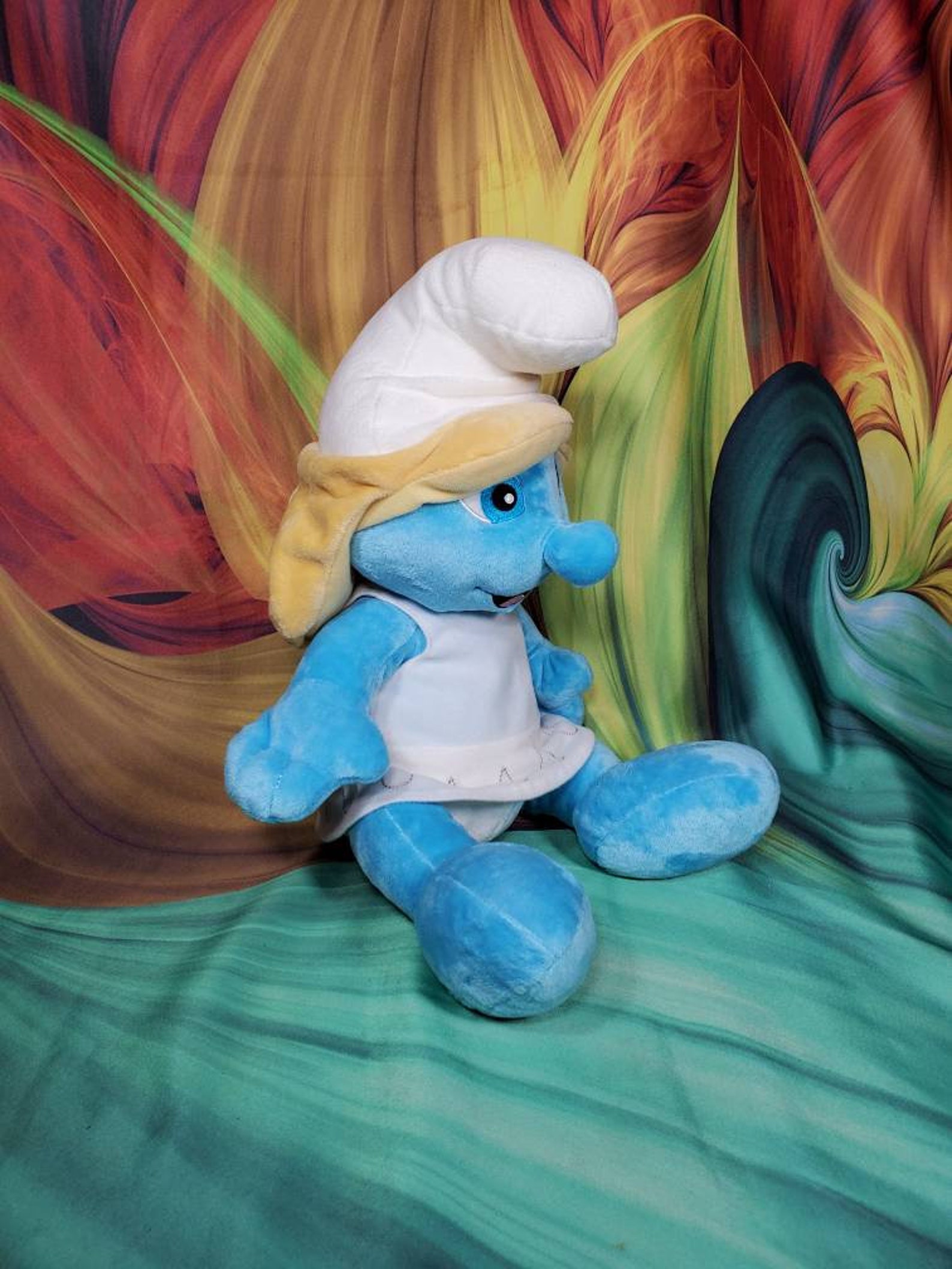 18 Build-a-bear Smurfette Plush Girl Doll the Smurfs BAB - Etsy