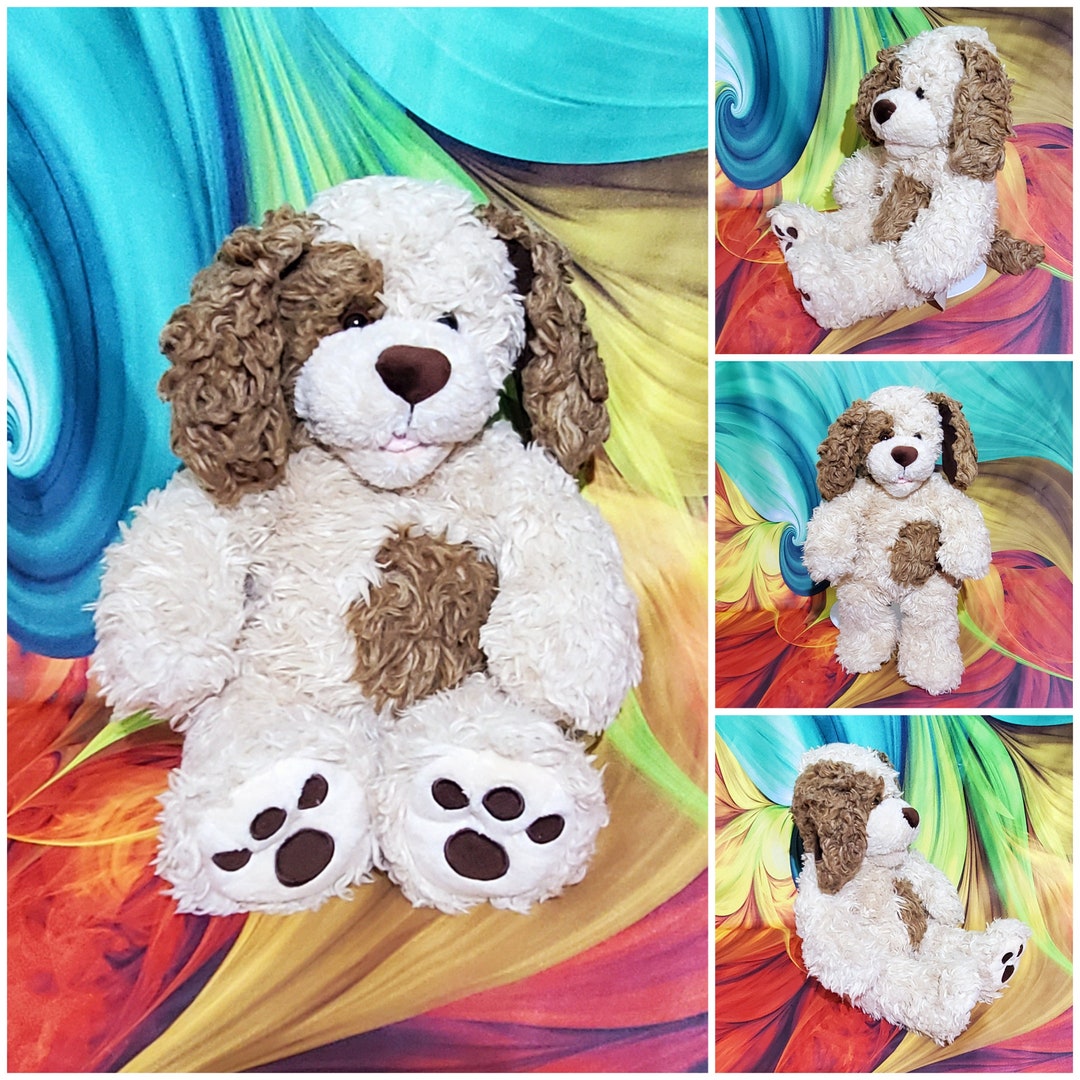 16 Build A Bear Shaggy Puppy Dog Plush Stuffed Animal Curly BAB Toy Etsy UK