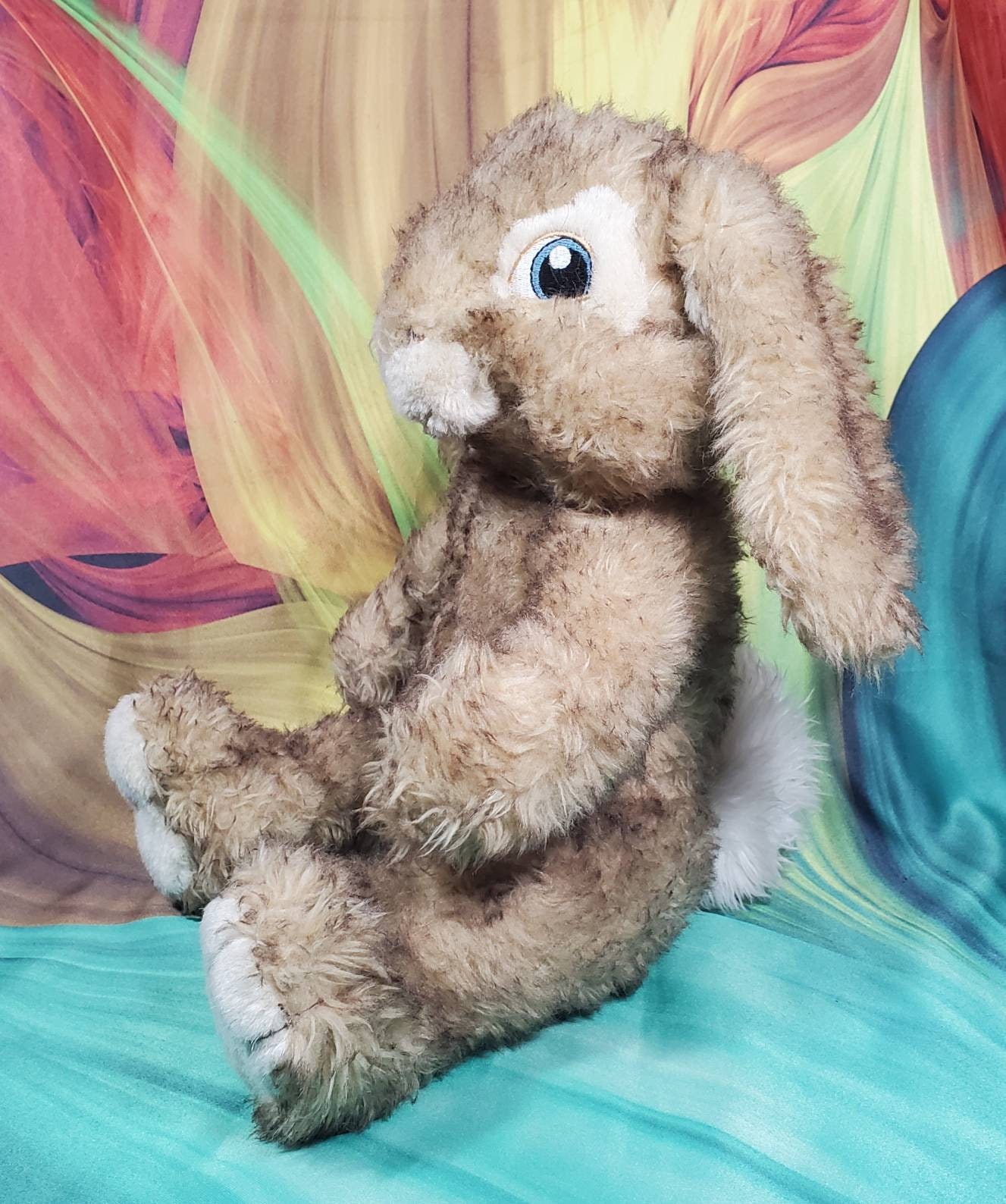 Build A Bear EB Easter Bunny HOP Movie Plush Frosted Brown | Etsy