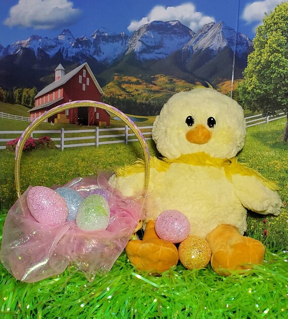 Easter chick stuffed animal store