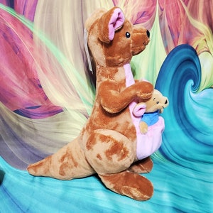 Build A Bear Disney Winnie the Pooh Kanga & Roo Kangaroo 18 Stuffed ...