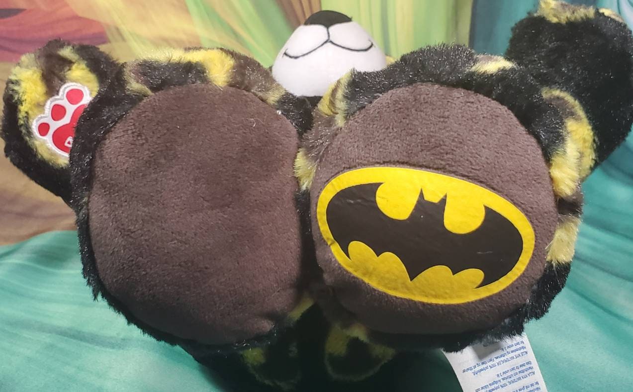 17 Build-a-bear BATMAN Logo Stuffed Teddy BABW Plush DC | Etsy