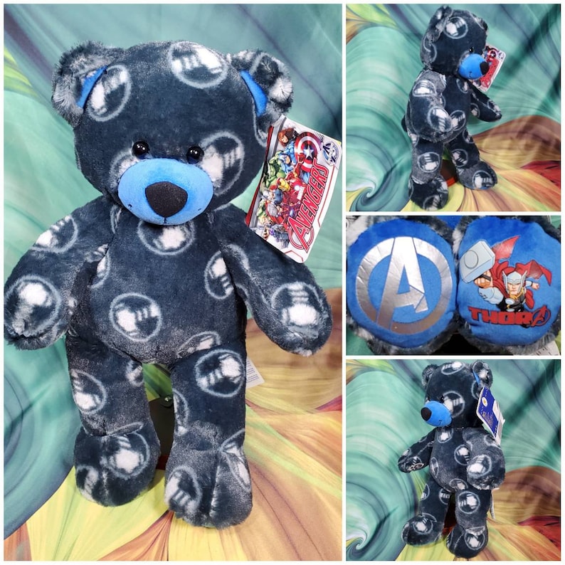Build a Bear Thor Marvel Avengers Teddy Bear 16 Plush | Etsy