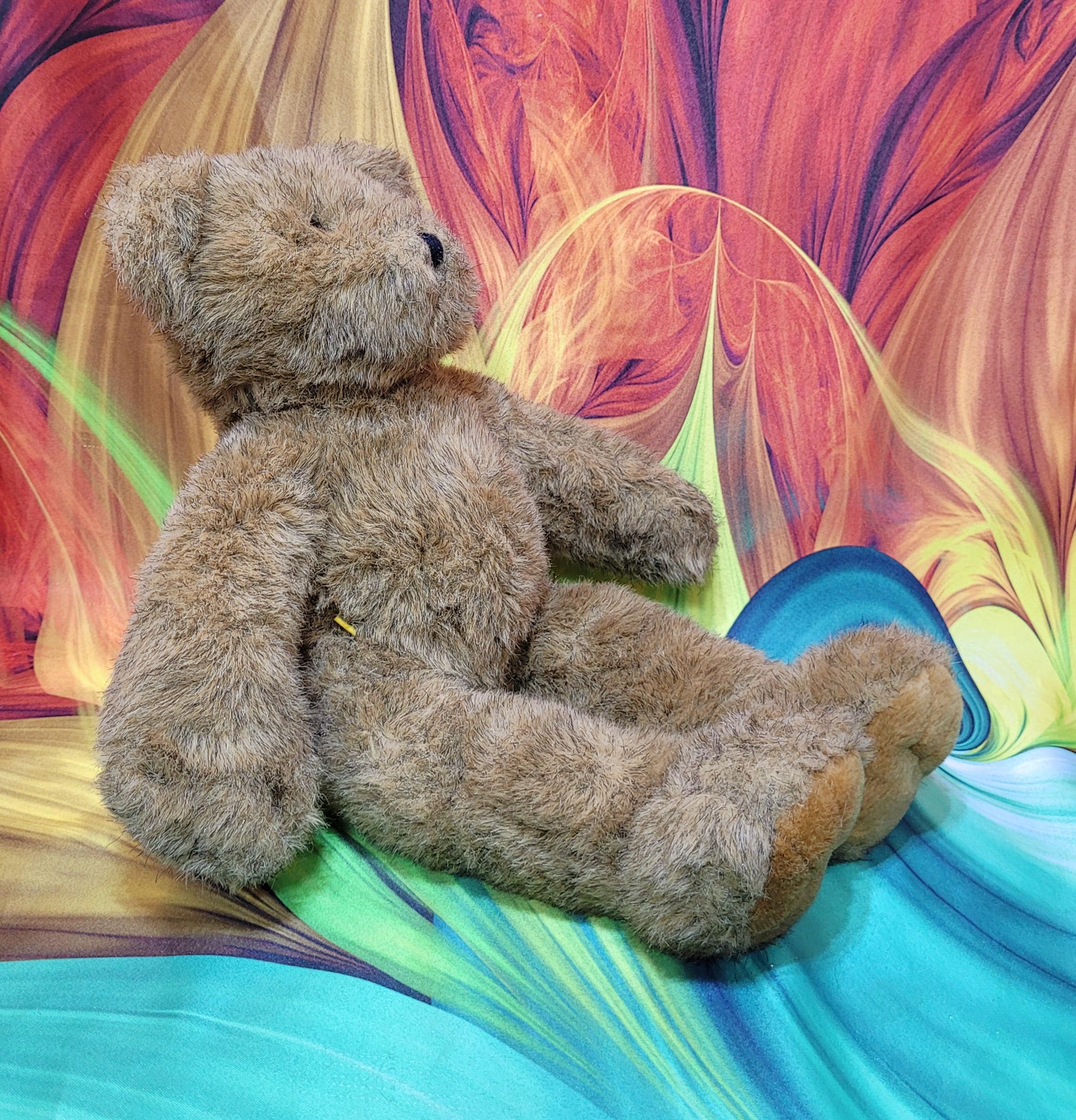 Build A Bear Floppy Teddy Cinnamon Brown Long Legged 20" Plush Stuffed ...