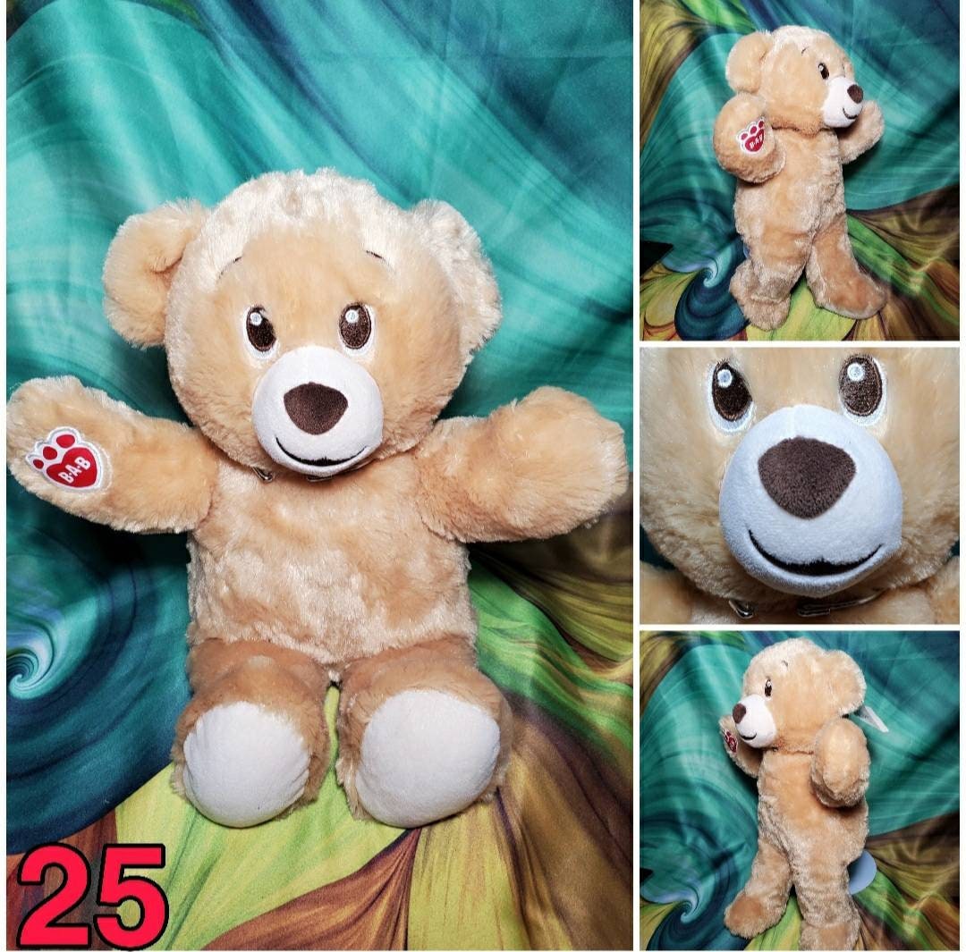 15" Build A Bear Little Honey Cub Classic Teddy Plush Stuffed Tan BABW ...