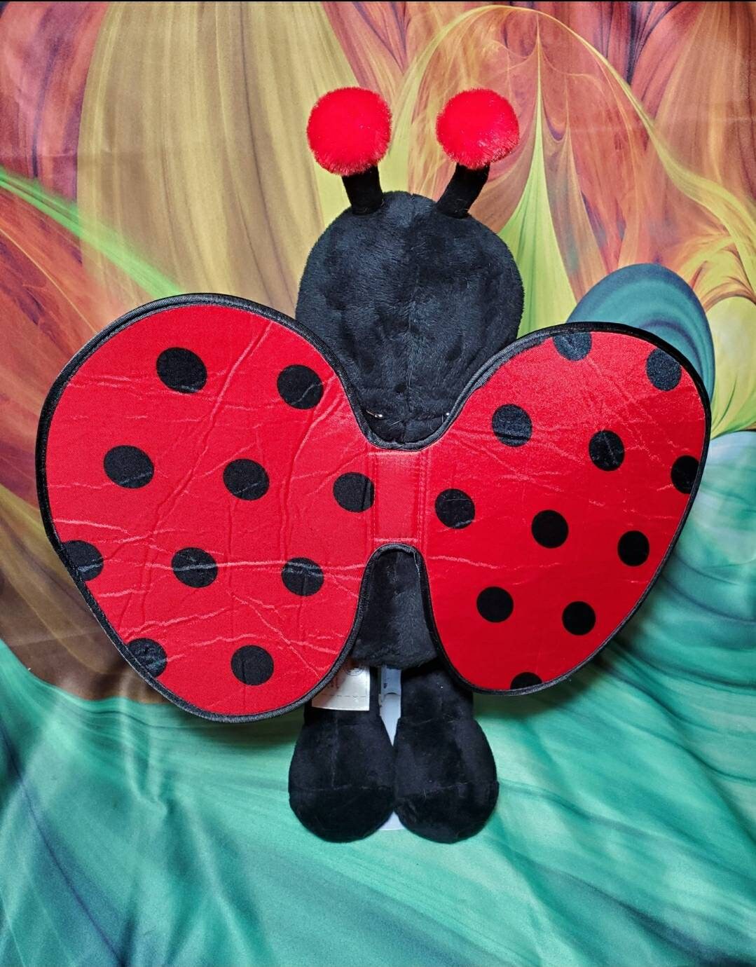 Build A Bear Love Bug Lady Bug 18 Plush Toy Red Black | Etsy
