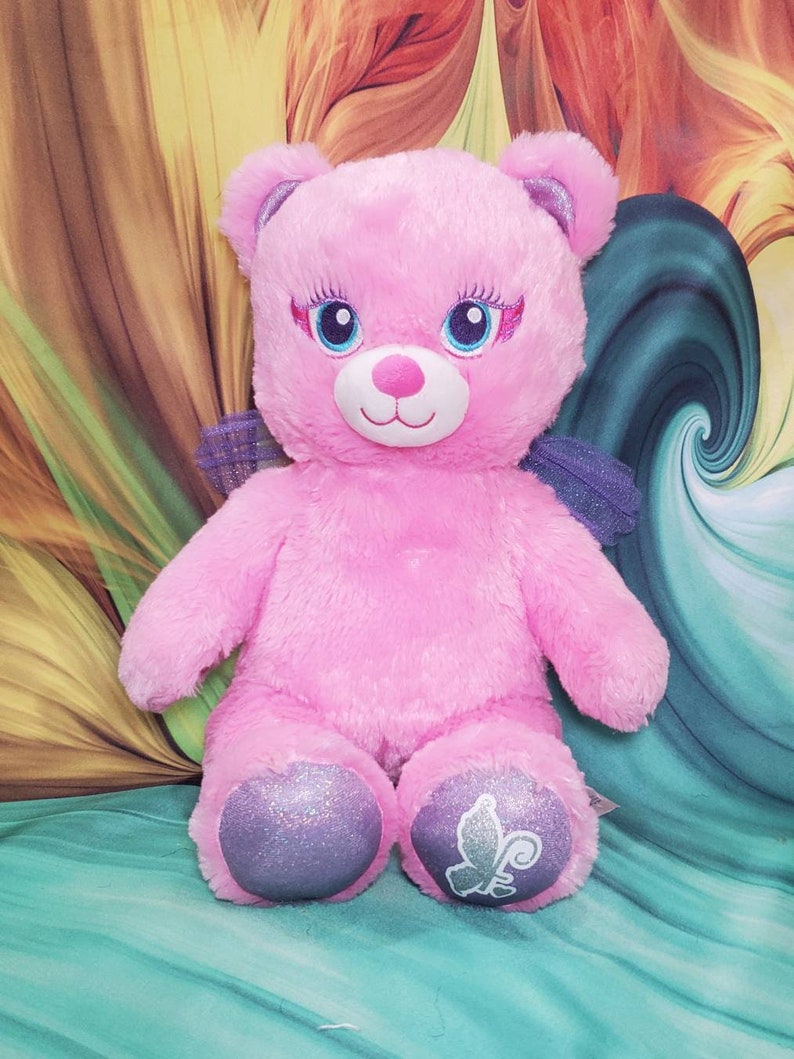 16 Build A Bear Pink Fairy Beary Friends With Wings BABW - Etsy