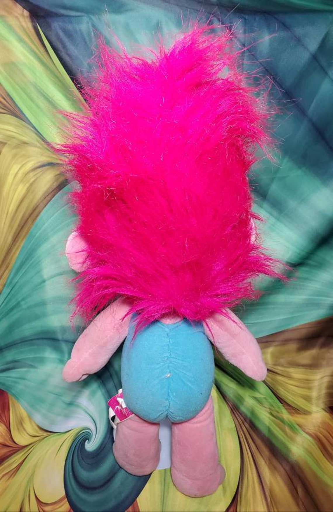 Build A Bear Trolls Poppy Plush BABW Pink Stuffed Girl Rag Doll - Etsy