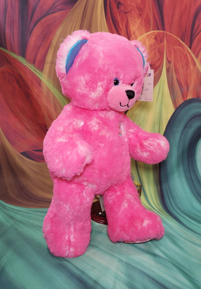 17" Build A Bear Pink Donut Sprinkles Plush Teddy Stuffed BAB Toy. B99 ...