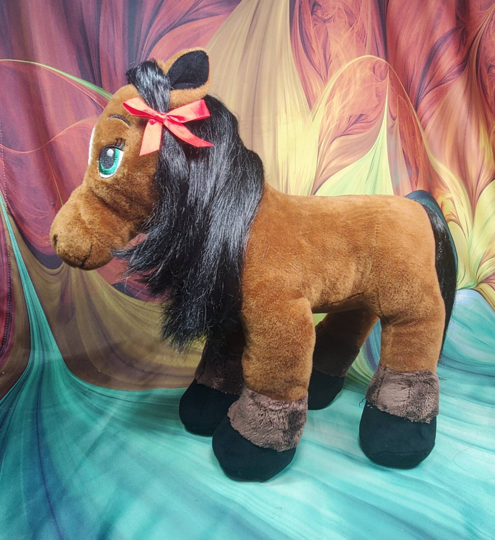 18 Build A Bear Horses & Hearts Bay Thoroughbred Brown | Etsy