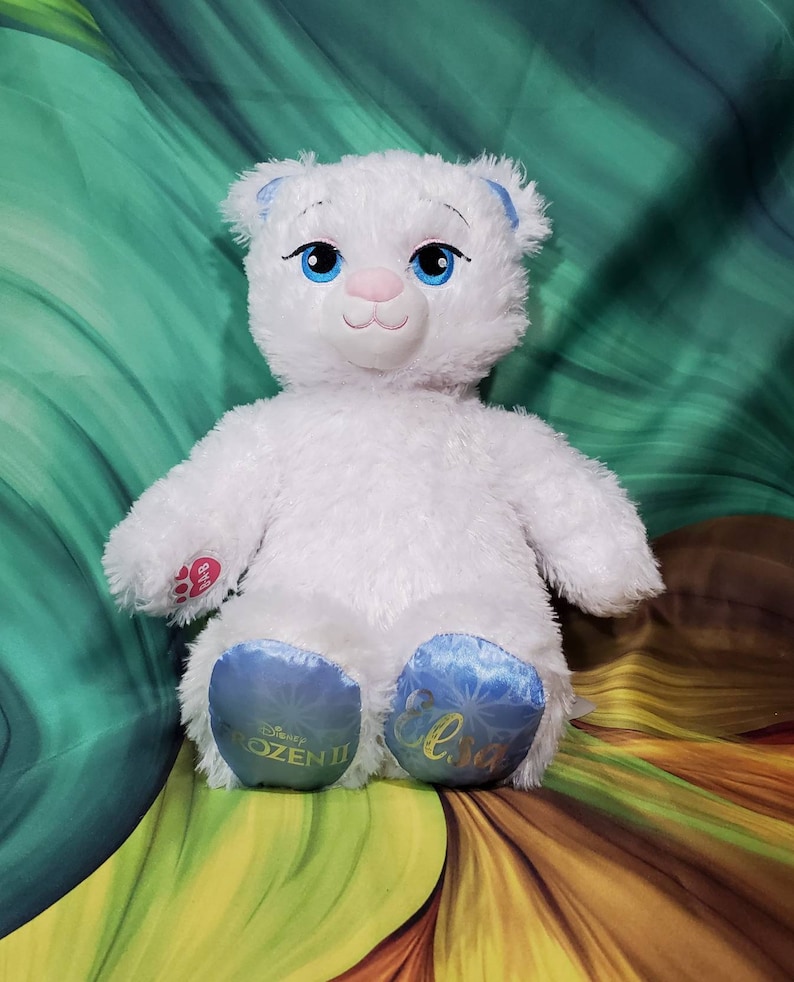 Build A Bear Frozen 2 Elsa Disney Princess Plush Stuffed BABW Toy. B181 ...