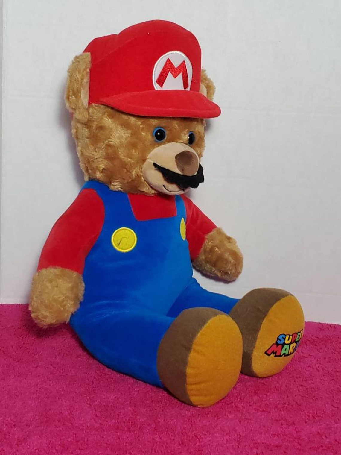 18 Build A Bear Super Mario Plush BABW Nintendo Workshop | Etsy